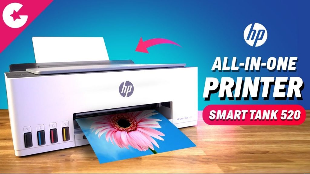 HP Smart Tank 520 All-in-One Colour Printer with USB Connectivity ...