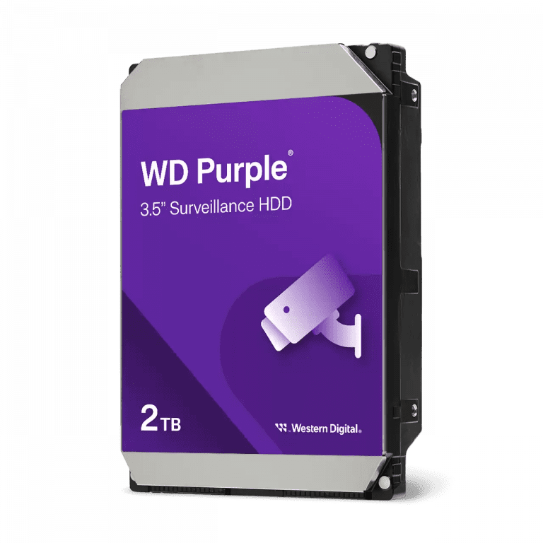 WD Purple 2TB Surveillance Hard Drive - Reliable and High-Performance