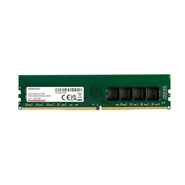 ADATA Premier 32GB 3200MHz U-DIMM DDR4 Desktop Memory, Single RAM ...